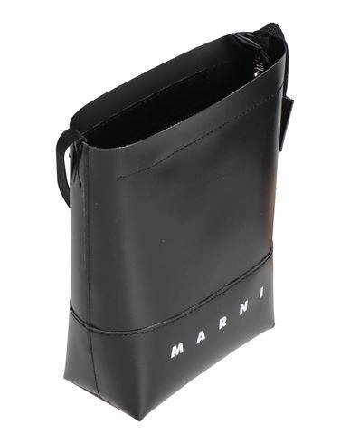 Marni Canvas Cross-body Bucket Bag - Black
