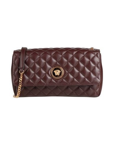 Versace Cross-body Bag In Lambskin Leather - Red