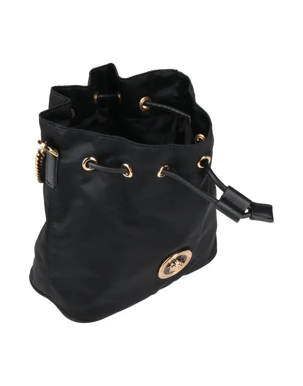 Versace Cross-body Bucket Bag - Black