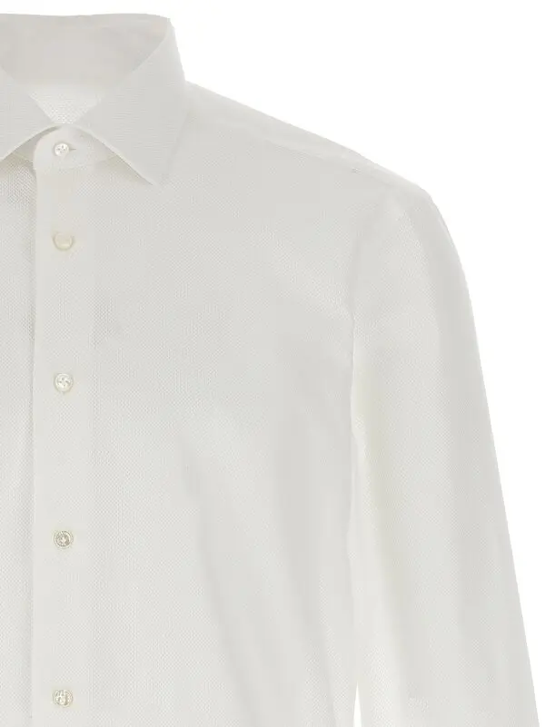 BARBA NAPOLI Honeycomb Shirt