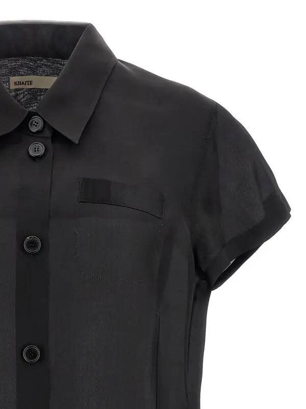 Khaite Keefe Shirt - Black