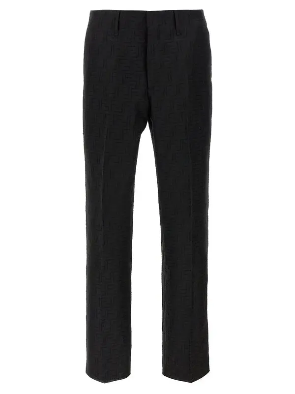Fendi Ff Jacquard Pants