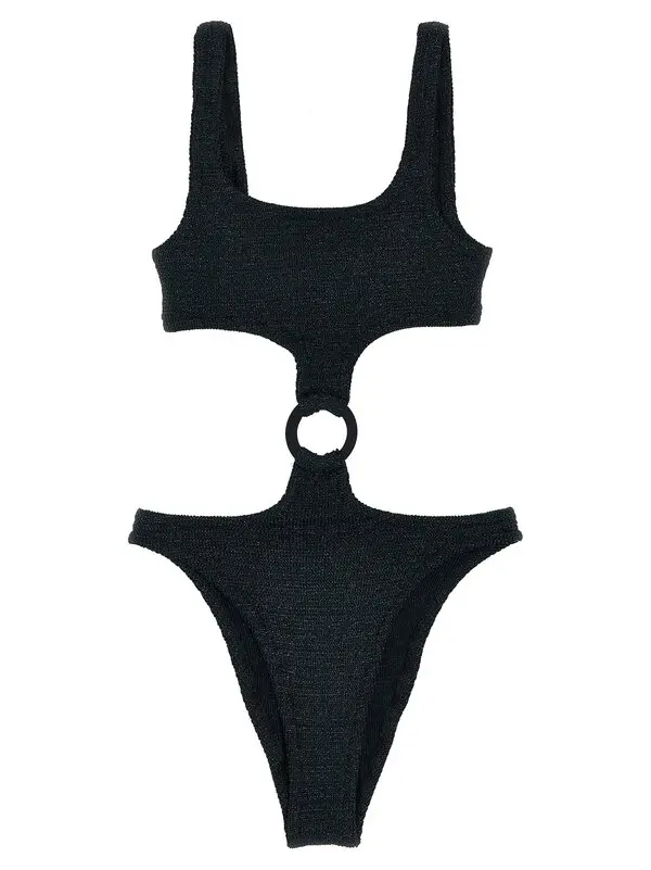 MC2 SAINT BARTH Laurel One-piece Swimsuit - Black