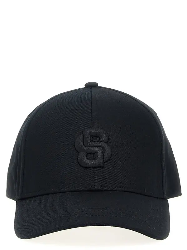 Hugo Boss Logo Embroidery Cap - Black