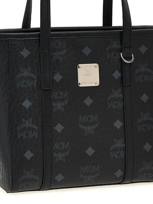 Mcm Toni Mini Shopper - Black