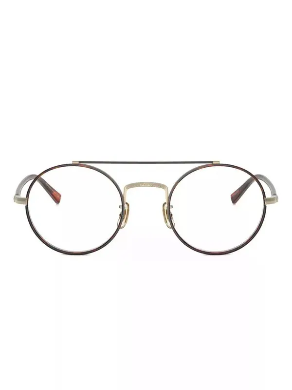 Oliver Spencer Etlin Eyeglasses - Brown