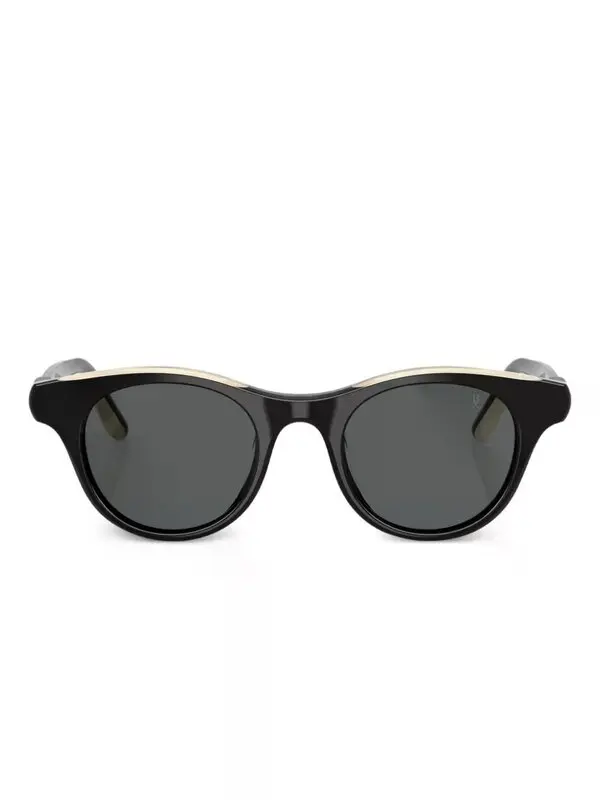 Brunello Cucinelli Round-frame Sunglasses - Black