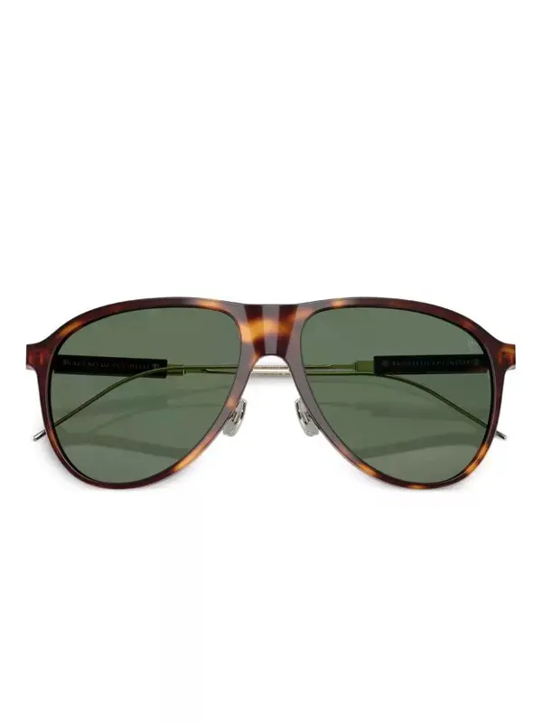 Brunello Cucinelli Pilot-frame Sunglasses