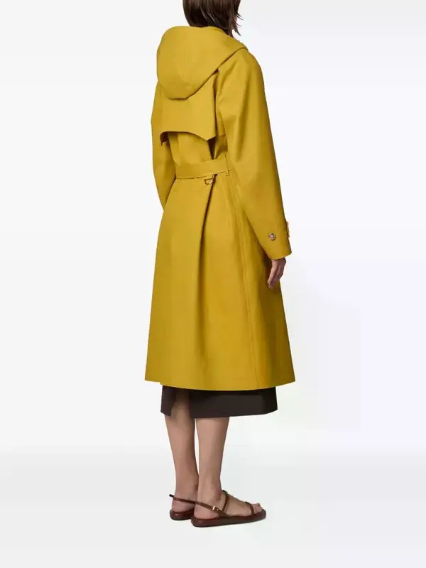 TOD'S Belted Double-breasted Trench Coat