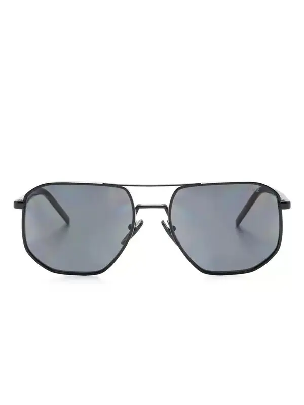 Prada Geometric Sunglasses - Black