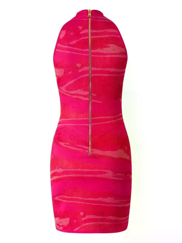 navy blue knit dress Judy Striped Knit Dress | Color - Blue Multi / L