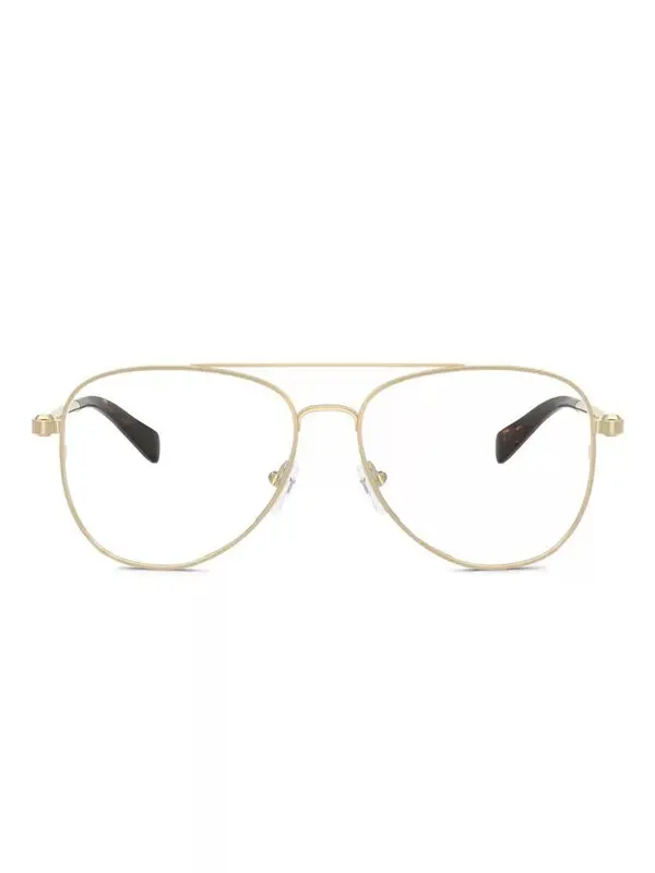Michael Kors Aviator Eyeglasses - Gold