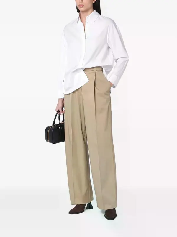 THELATEST High-waisted Trousers - Neutrals