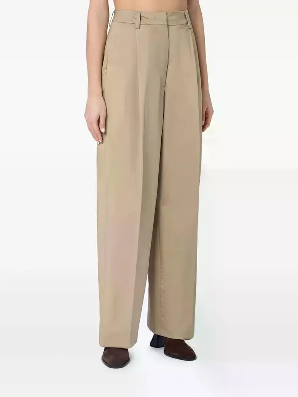 THELATEST High-waisted Trousers - Neutrals