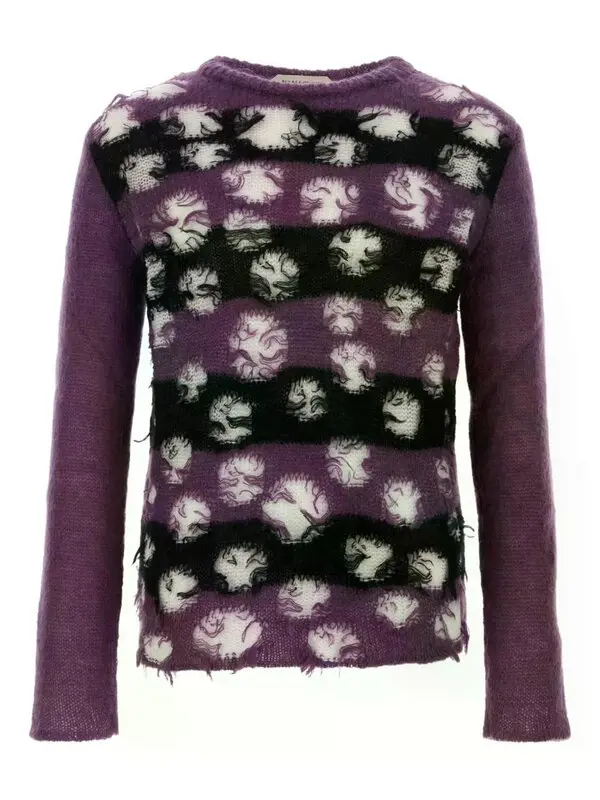 NAMACHEKO Knitted Jumper - Purple