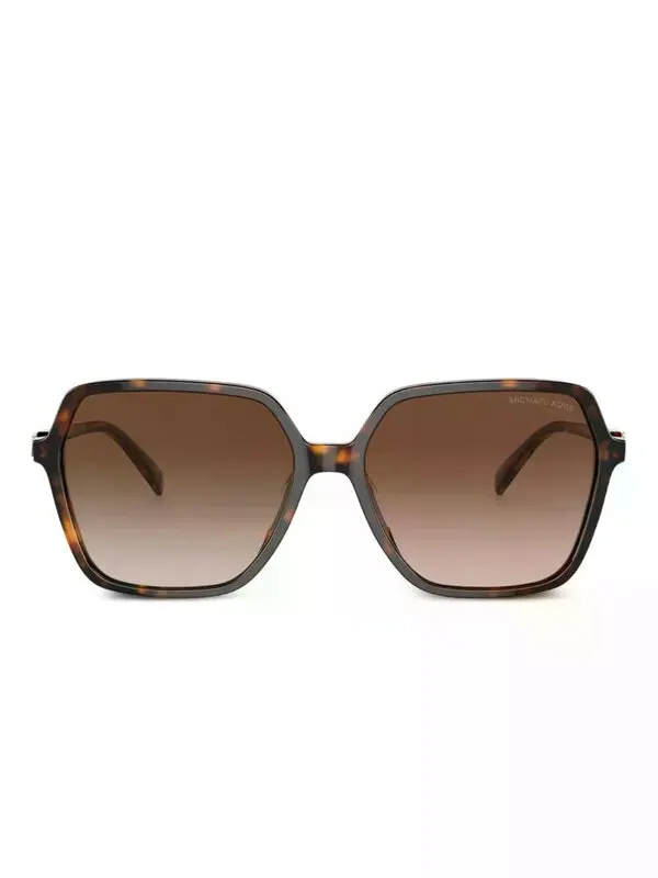 Michael Kors Logo-plaque Sunglasses - Brown