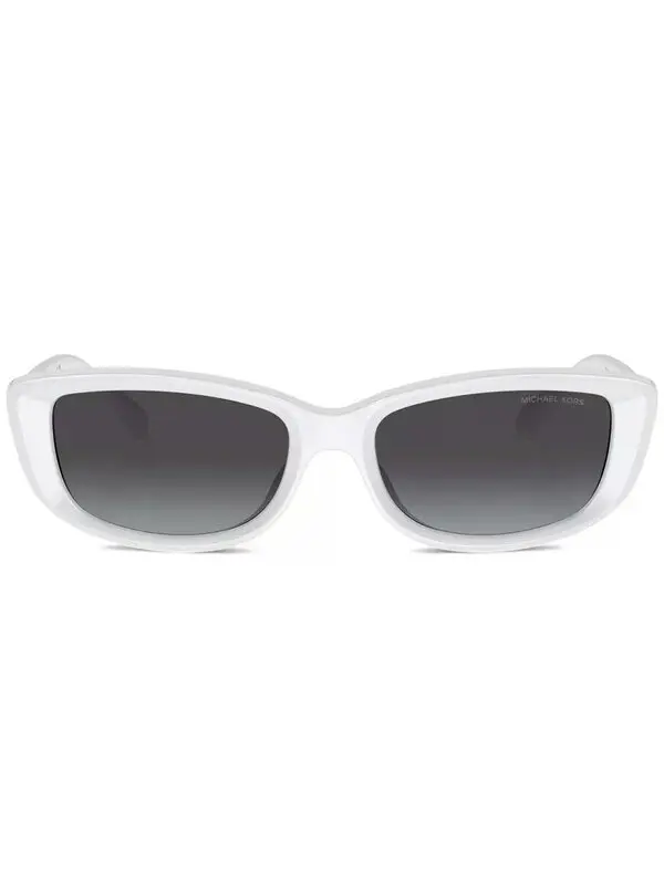 Michael Kors Asheville Rectangle Sunglasses - White