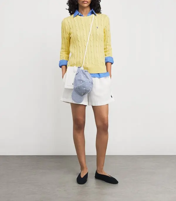 Polo Ralph Lauren Cotton Cable-knit Julianna Sweater