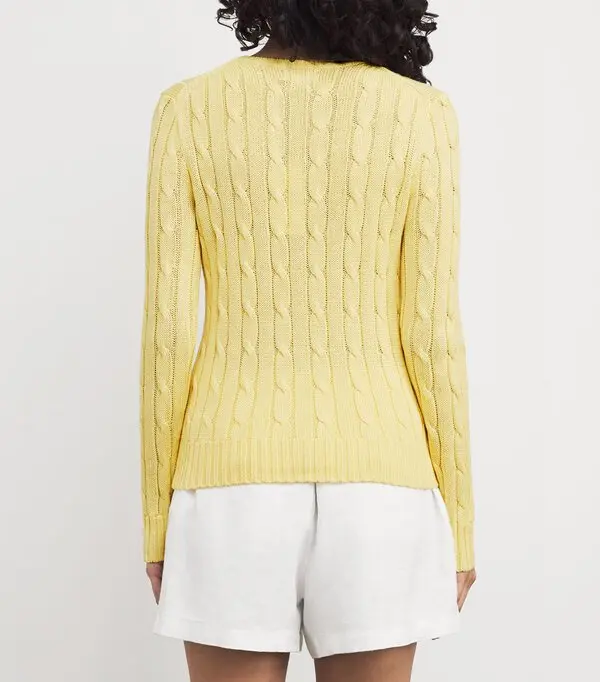 Polo Ralph Lauren Cotton Cable-knit Julianna Sweater