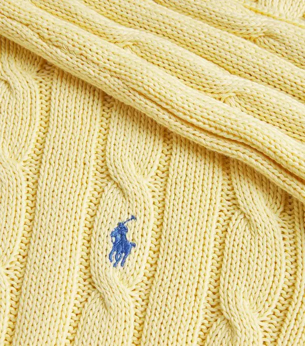 Polo Ralph Lauren Cotton Cable-knit Julianna Sweater