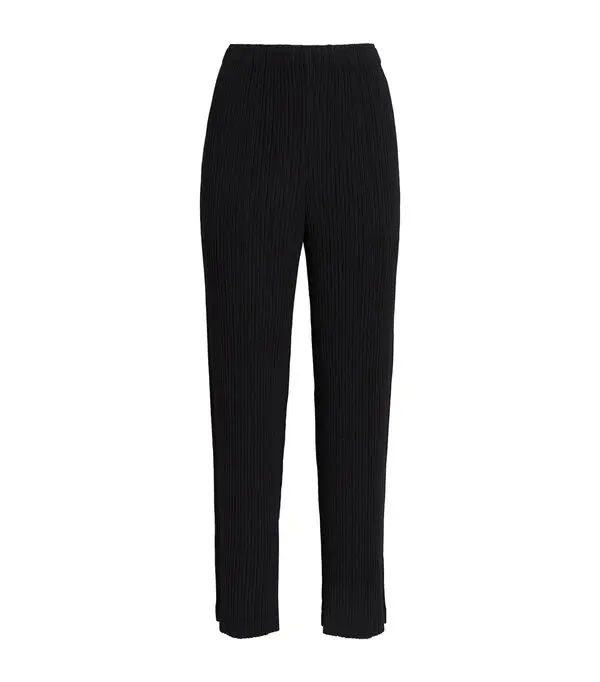 Issey Miyake Hatching Pleats Trousers