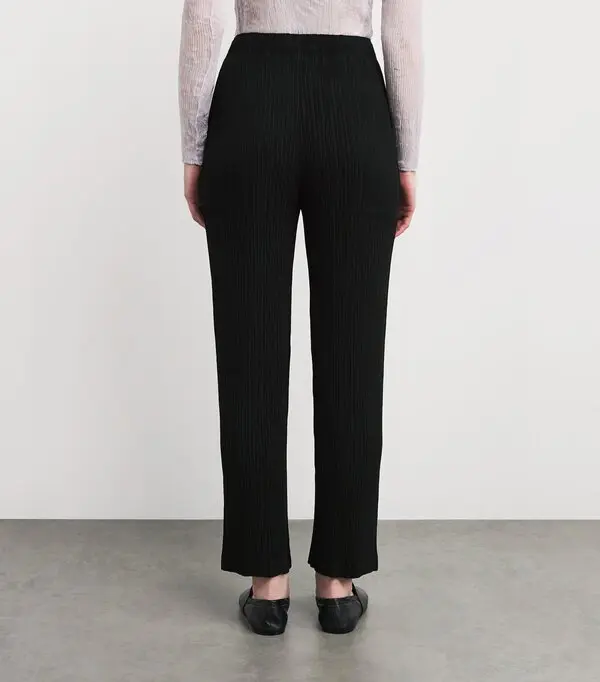 Issey Miyake Hatching Pleats Trousers