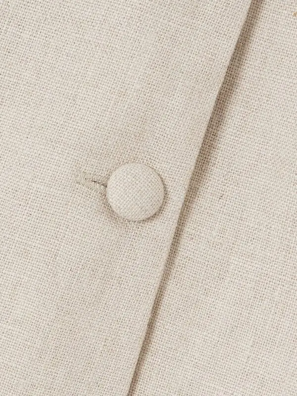 Faithfull The Brand Jane Linen Mini Dress