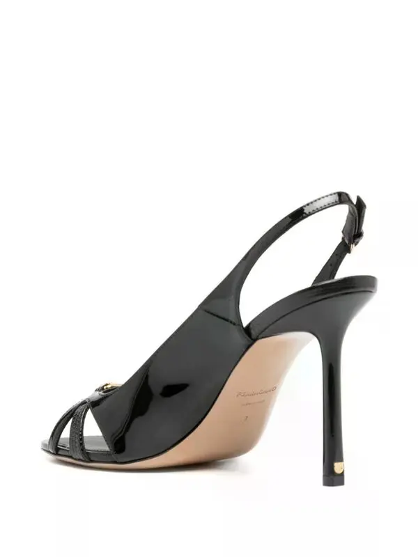 FERRAGAMO Leather 100mm Sandals