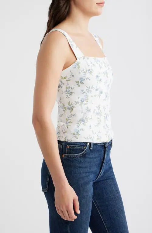 REFORMATION Darci Linen Tank - Nostalgia