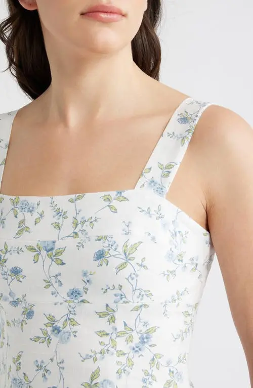 REFORMATION Darci Linen Tank - Nostalgia