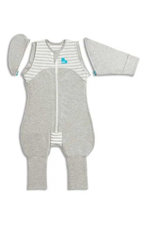 LOVE TO DREAM Swaddle Up™ Transition Sleep Suit - Stripe Gray