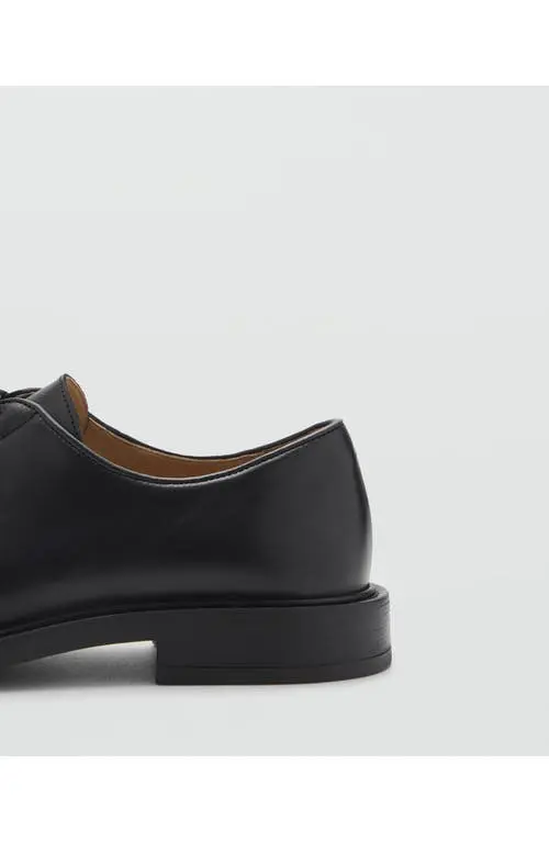 Mango Leather Oxford