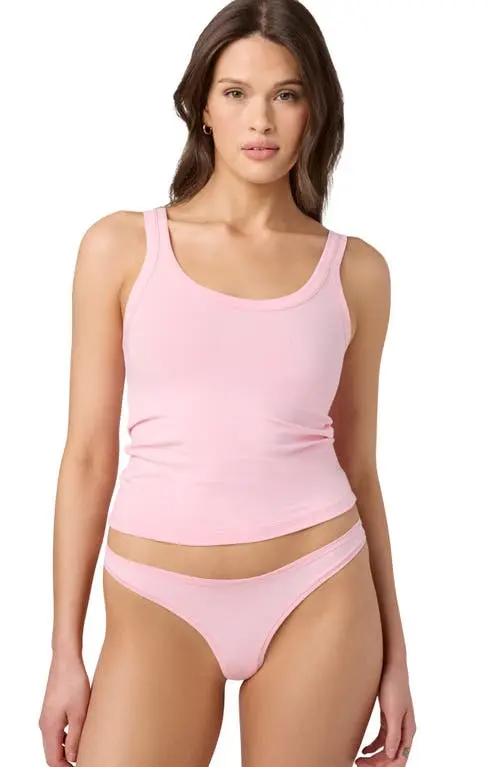 FLORENCE BY MILLS Stretch Cotton Camisole - Candy Pink
