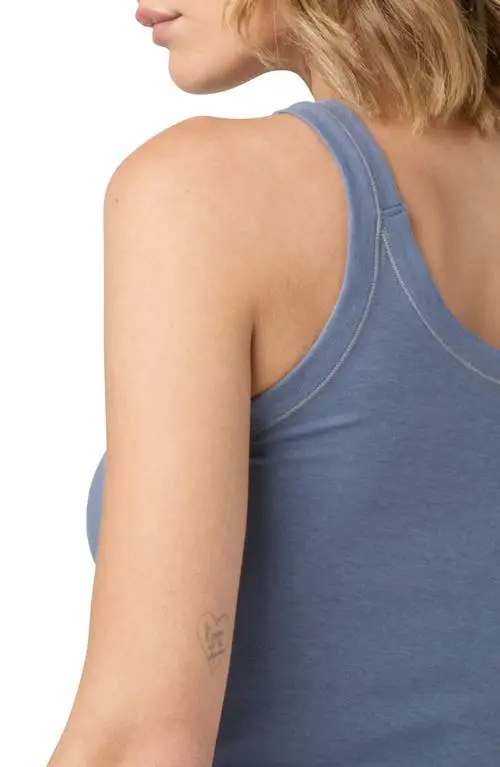 FLORENCE BY MILLS Stretch Cotton Camisole - Grisaille
