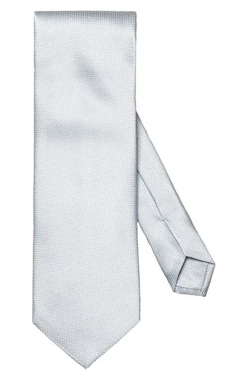 Eton Textured Silk Tie - Light Pastel Blue