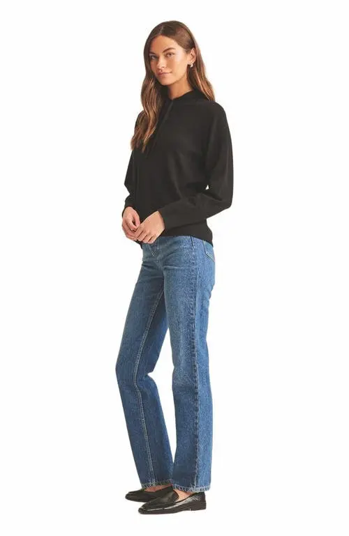 Naadam Off-duty Cashmere Hoodie - Black
