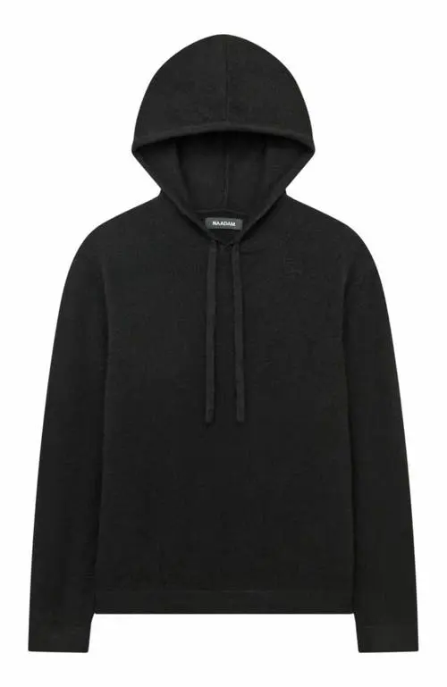 Naadam Off-duty Cashmere Hoodie - Black