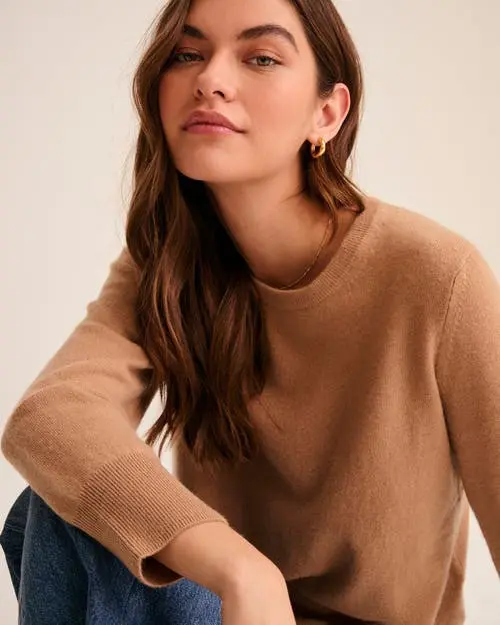 Naadam The Original Cashmere Sweater - Camel