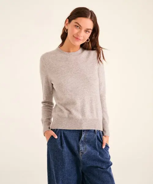 Naadam Original Cashmere Sweater - Cement