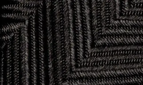 Eton Solid Silk Herringbone Tie
