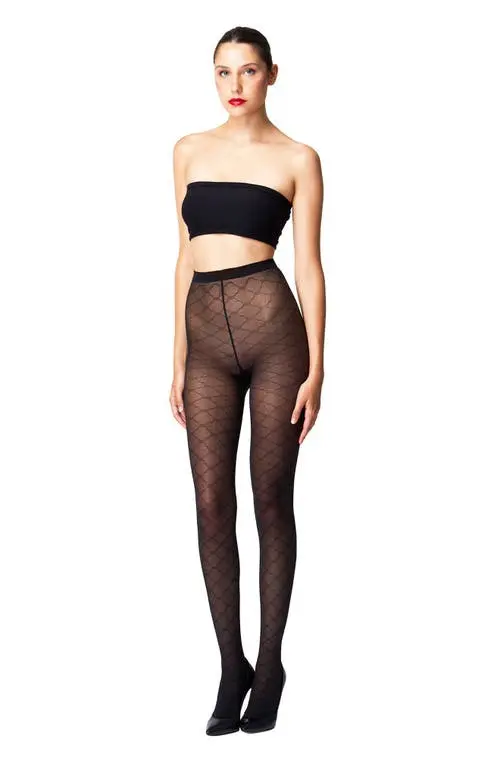 Wolford Sheer Patterned Tights