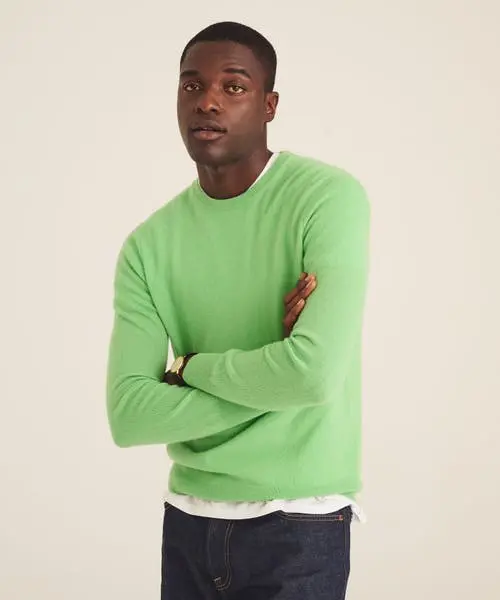Naadam Original Cashmere Sweater - Lime