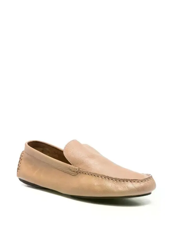THE ROW Lucca Loafers - Brown