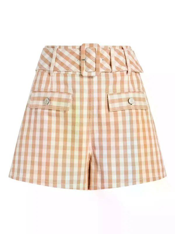 Cinq À Sept Allie Checked Shorts