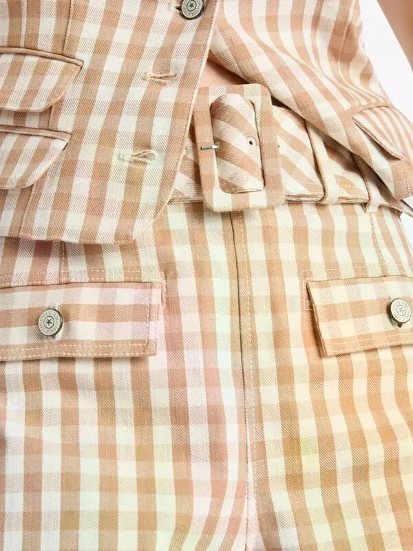 Cinq À Sept Allie Checked Shorts