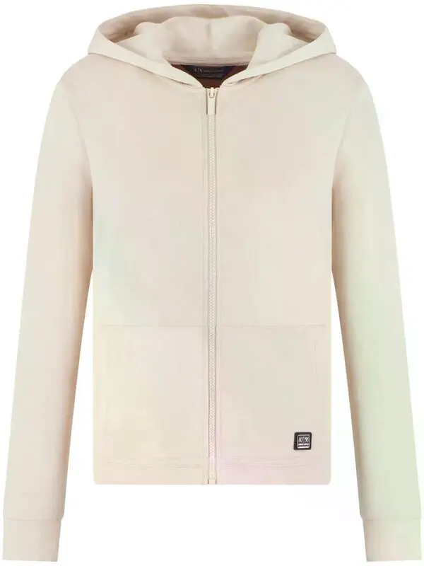 Armani Exchange Logo-plaque Hoodie