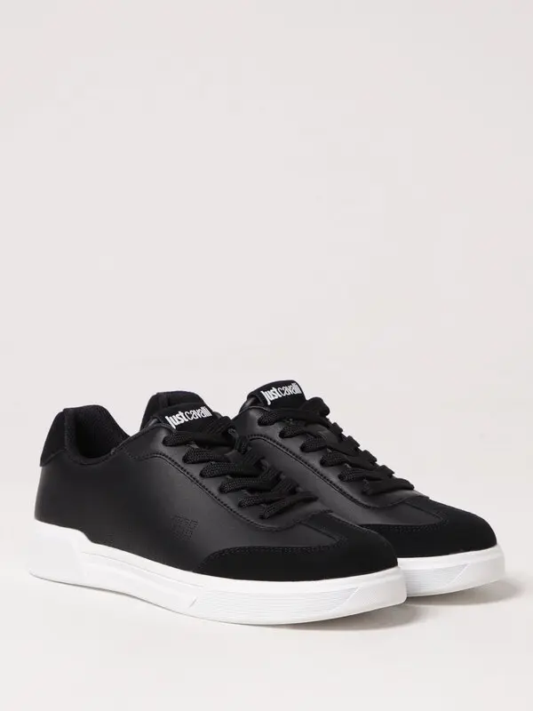 Just Cavalli Lace-up Sneakers - Black