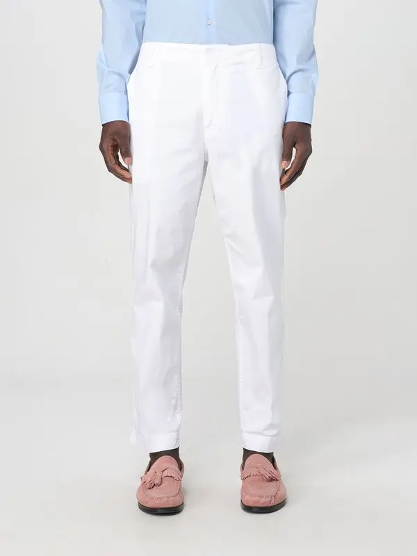 DONDUP Straight Leg Jeans - White