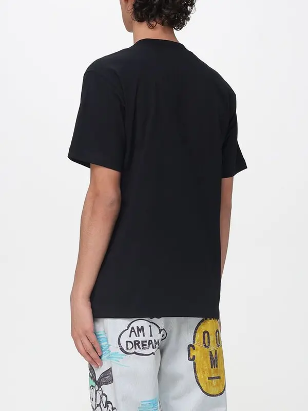 Moschino Cotton T-shirt With Logo - Black