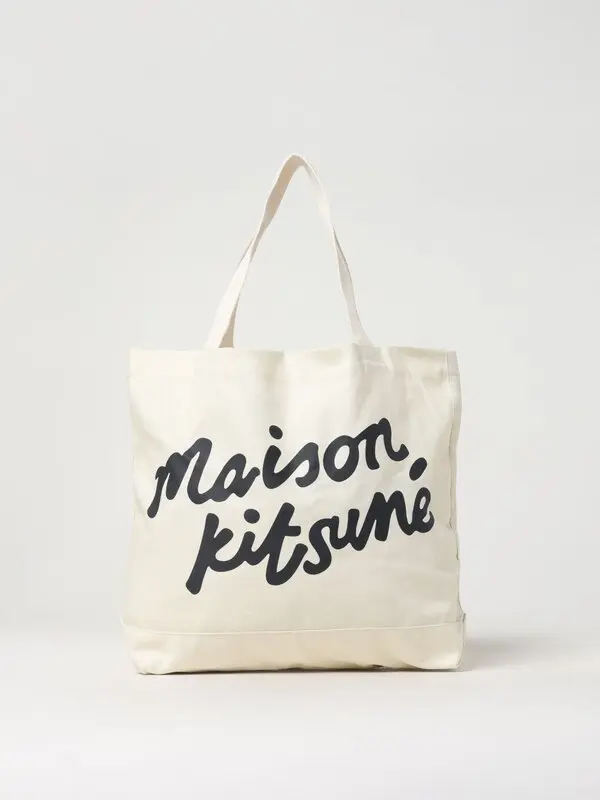 Maison Kitsuné Shoulder Bag - Ecru